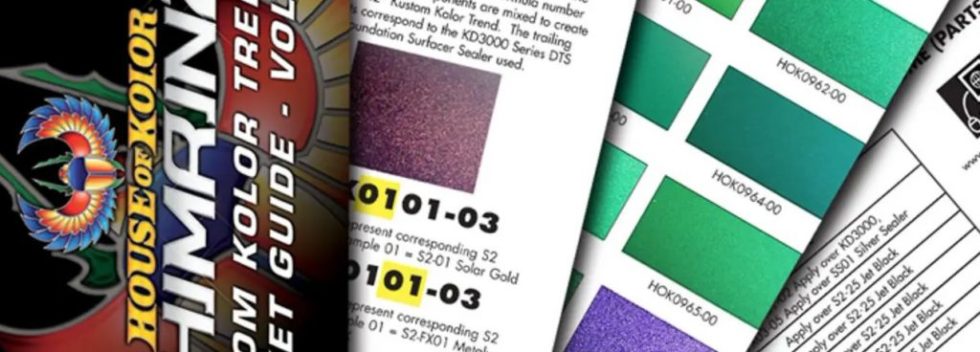 RCN Color Chart - Racing Colors