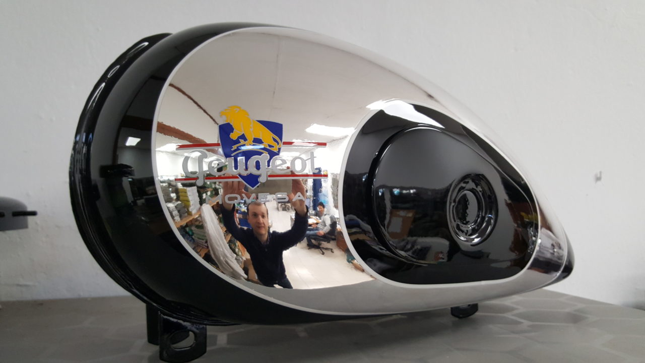 Pure chrome plating - Racing Colors